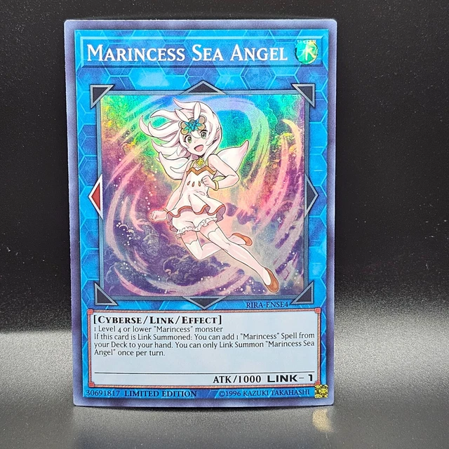 YU GI OH Marincess Sea Angel RIRA-ENSE4 Super Rare Limited LP $2.02 ...