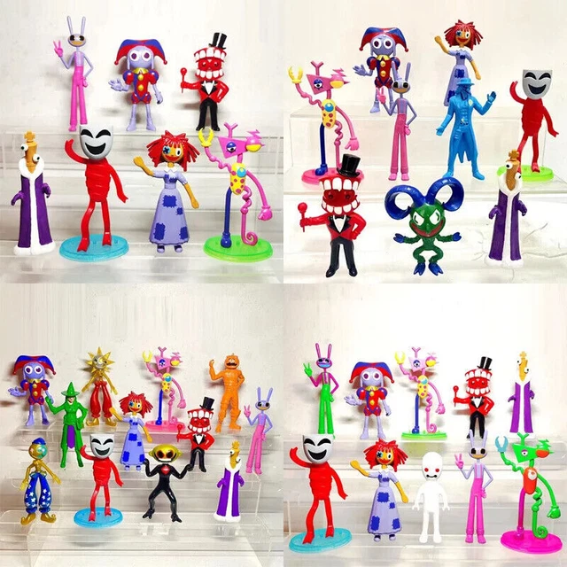 The Amazing Digital Circus Jax Pomni Mini Action Figures Pvc Doll Toys