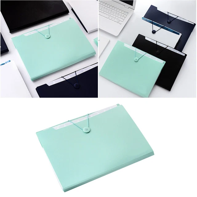 CONCERTINA FOLDER PAPER Storage Organizer Documents Holder File with ...