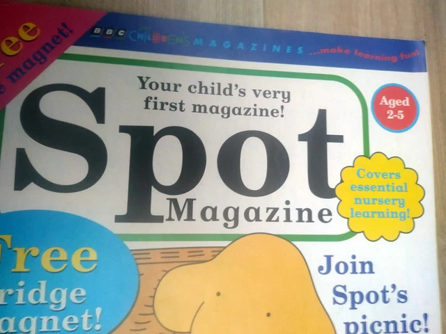 RARE VINTAGE BBC Childrens SPOT Magazine Comic #35 1997 VGC Spot The ... RARE VINTAGE BBC Childrens SPOT Magazine Comic #35 1997 VGC Spot The ...