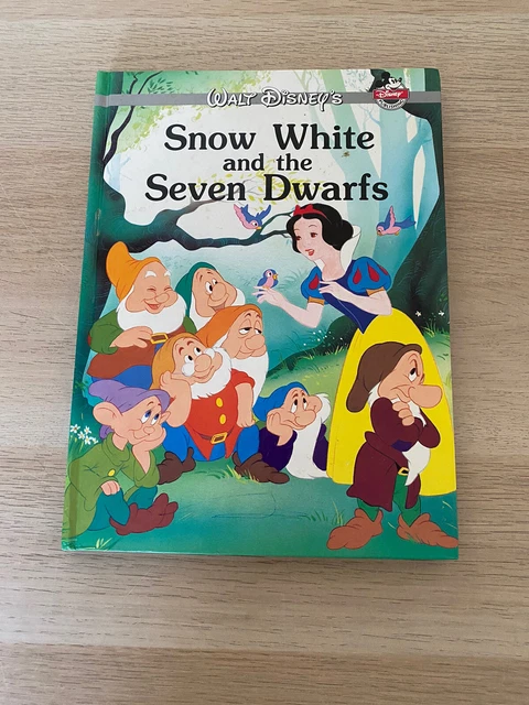 WALT DISNEY’S SNOW White & The Seven Dwarves Classic Storybook Vintage ...