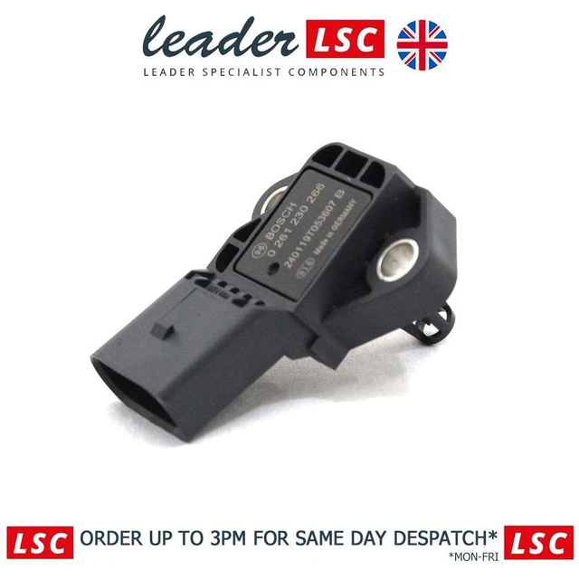 BOSCH MAP INTAKE Manifold Boost Pressure Sensor VW Golf Mk4 2002 to ...