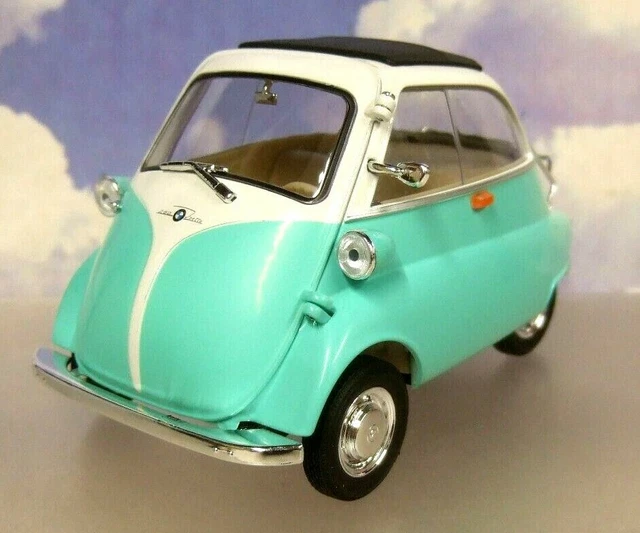WELLY/NEX 1/18 DIECAST 1955-1962 Bmw Isetta 250 Microcar/Bubble Car ...