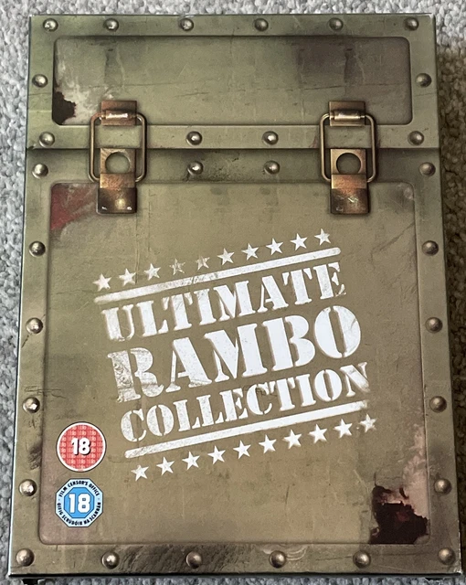 RAMBO - THE Complete Collection (1-4 Box Set) [DVD] £8.87 - PicClick UK