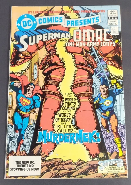 DC COMICS PRESENTS #61 - FN/VFN - 1983 - Superman and Omac - Wein ...