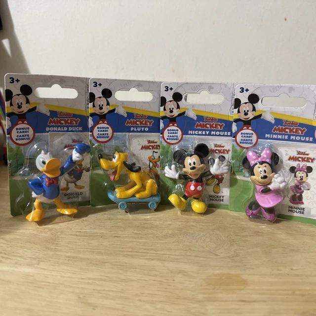 DISNEY JUNIOR MICKEY MOUSE & Friends FUN HOUSE FIGURES (Bonus Cards ...