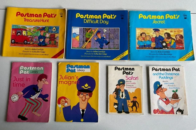 BUNDLE OF 7 Vintage 80's Postman Pat Books. Various Publishers £10.00 ...