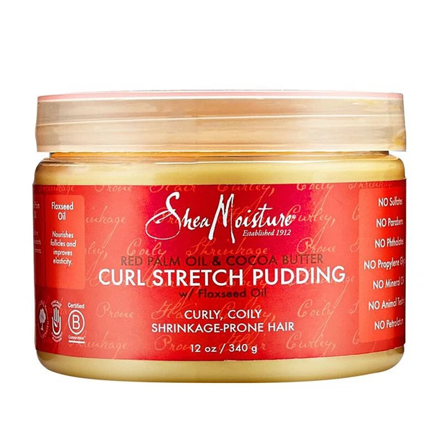 SHEA MOISTURE RED Palm Oil & Cocoa Butter Curl Stretch Pudding 340g EUR ...