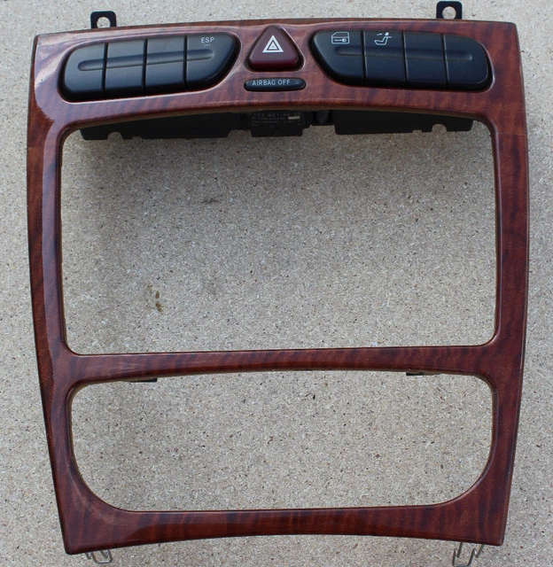 MERCEDES W203 C-CLASS Switch Bar Block Mitte Switch Console £36.35 ...