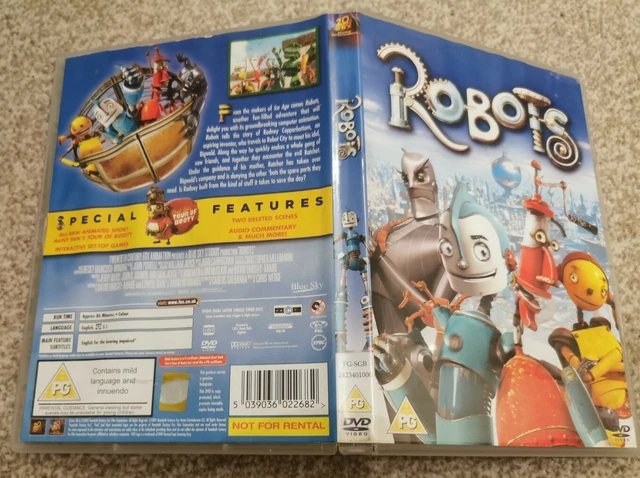 ROBOTS DVD CHILDREN'S film 2005 Robin Williams £2.23 - PicClick UK