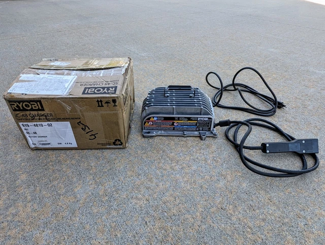 RYOBI SC-48 919-4810 BATTERY Charger 48-Volt fits E-Z-GO Golf Cart ...