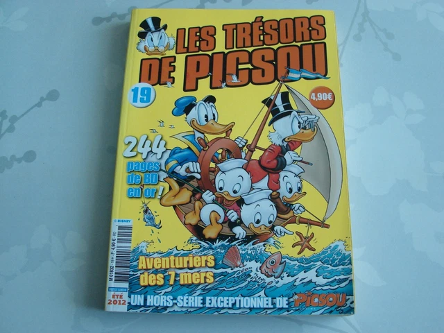LES TRÉSORS DE PICSOU - n° 19 - COMPLET en TBE année 2012 " aventuriers ...
