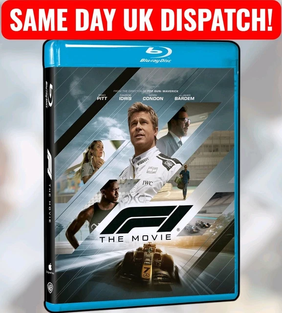 BRAD PITT 'F1' Blu-ray Brand New Movie Same Day UK Dispatch!! £18.22 ...