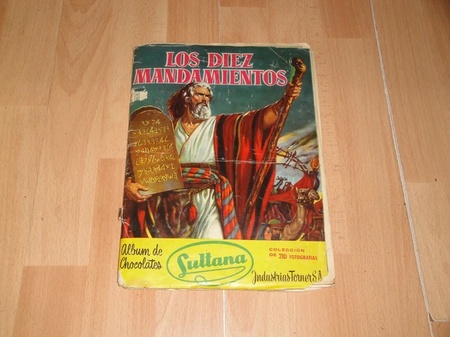 LOS DIEZ MANDAMIENTOS Album De Cromos De 1959 Con 210 Cromos Usado EUR 79,99 - PicClick IT