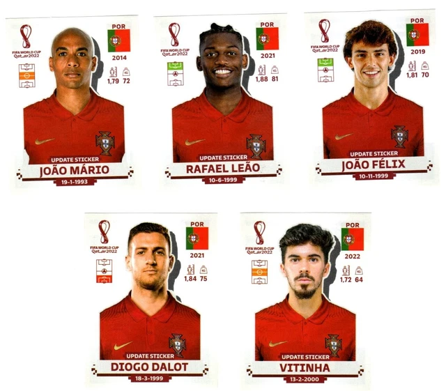 2022 WORLD CUP Panini --UPDATE STICKER SET -- FIFA World Cup Qatar ...
