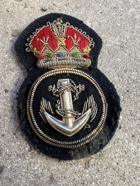 OLD WW2 ? Royal Navy Petty Officers Badge / Patch £7.99 - PicClick UK