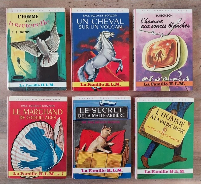 LOT DE 6 Bibliothèque Rose Paul-Jacques BONZON (1971 à 1975) EUR 12,00 ...