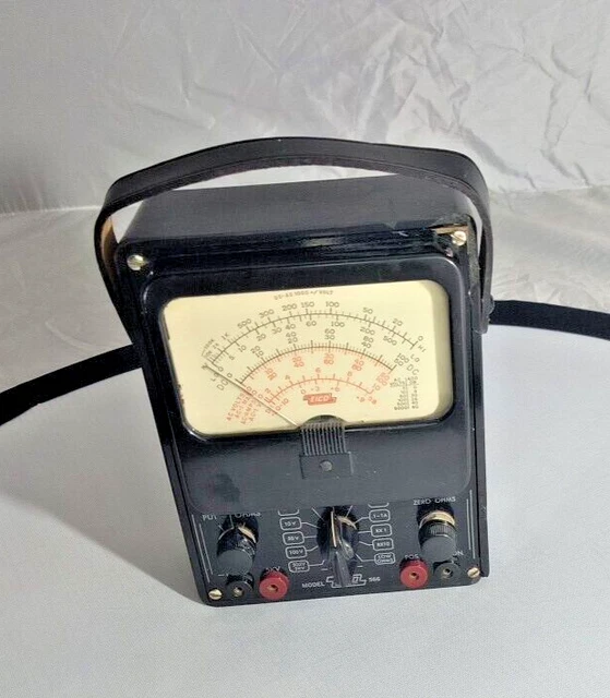 EICO MODELLO 566 Multimetro Analogico Volt Ohm Multimetro AC DC Ohm ...