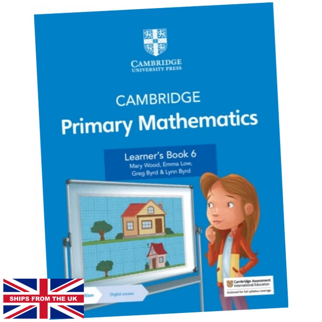 CAMBRIDGE PRIMARY MATHEMATICS Learner's Book 6 with Digi...(Mixed media ...