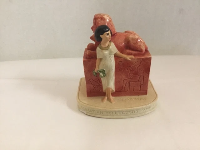 SEBASTIAN MINIATURE CLEOPATRA Collectors Society 50e anniversaire 1938 ...