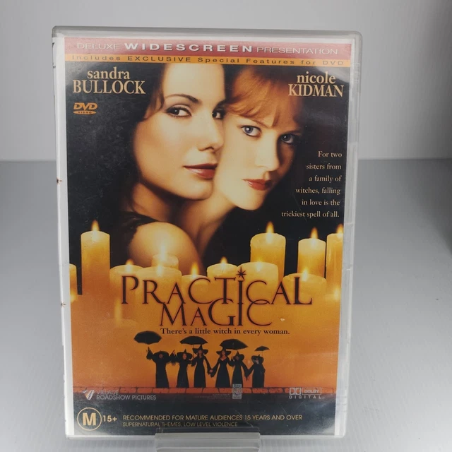 PRACTICAL MAGIC DVD, 1998 Nicole Kidman Sandra Bullock Stockard ...