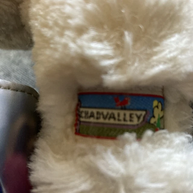 VINTAGE CHAD VALLEY Small White Cream Lamb Sheep Soft Plush Stuffed Toy ...