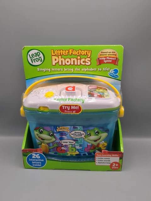 LEAPFROG LETTER FACTORY Phonics Bucket Set Alphabet 26 Letters Complete ...