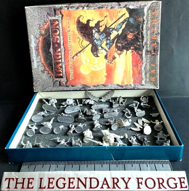 RAL PARTHA DUNGEONS & Dragons Dark-Sun 36x Miniatures figure Lot ...