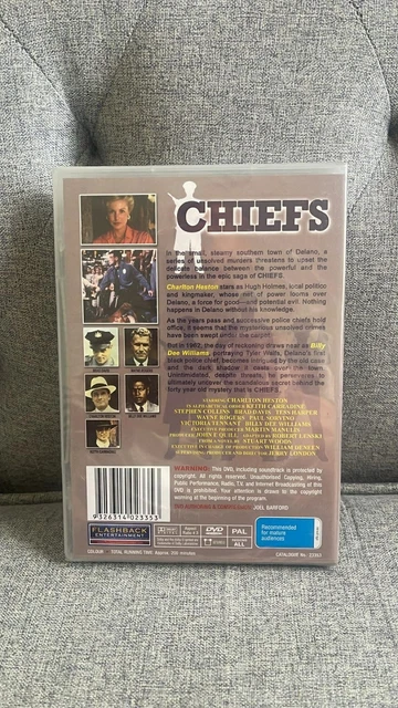 CHARLTON HESTON CHIEFS - COMPLETE TV MINI SERIES DVD (NEW & SEALED) $59 ...