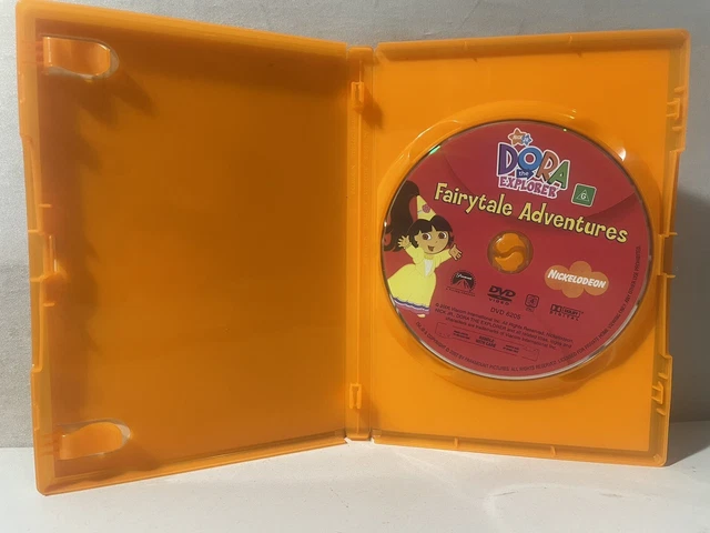 Nick Jr Dora The Explorer Fairytale Adventure Dvd 2007 Pal Region 4 Lnc