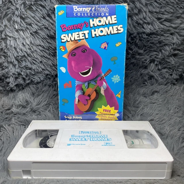 BARNEY - BARNEYS Home Sweet Homes VHS 1993 Classic Kids Cartoon Movie Film £12.47 - PicClick UK