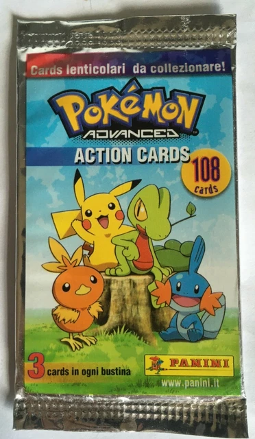 BOOSTER PACK ACTION Card Pokemon Advanced Lamincards Neuf Mint Panini ...