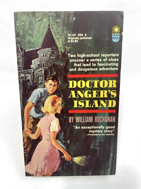 DOCTOR ANGER'S ISLAND William Buchanan 1ST NOVA DRUCK Geheimnis GGA EUR ...