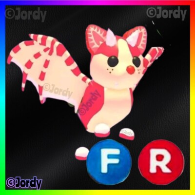 🍰🦇 STRAWBERRY SHORTCAKE BAT Dragon (FR) 🦇 Adopt Me Roblox With fly ride ...