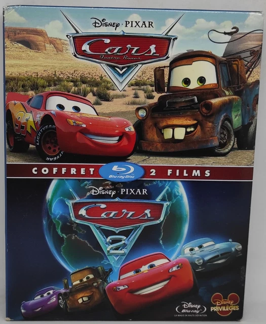 COFFRET BLU-RAY CARS + Cars 2 T77 EUR 12,90 - PicClick FR