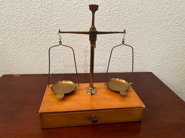 BALANCE DE PRÉCISION ancienne - Trébuchet EUR 40,00 - PicClick FR