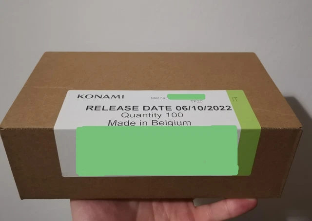 OTS 20 - TP20 - Yu gi oh - EUROPEAN ITALIAN - Sealed Box 100 BOOSTERS ...