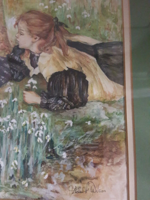 HELEN F WILSON RSW RGI PAI 1954 - original watercolour signed $539.74 ...