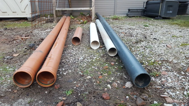 110MM PVC UNDERGROUND Drainage pipes and offcuts £4.99 - PicClick UK