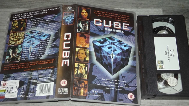 CUBE VHS VIDEO Big Box Timecode Sample Dealer Tape TBC Cert £5.99 ...