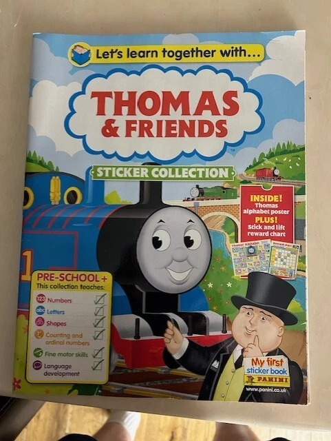 COMPLETE PANINI THOMAS & Friends Sticker Album Collection Mint ...