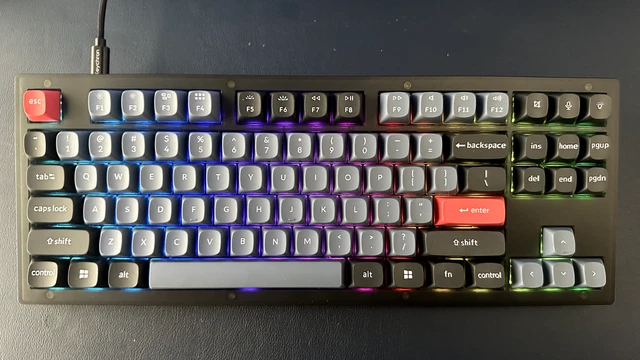 KEYCHRON V3 WIRED Mechanical Keyboard, Tenkeyless Keychron K Pro Brown ...