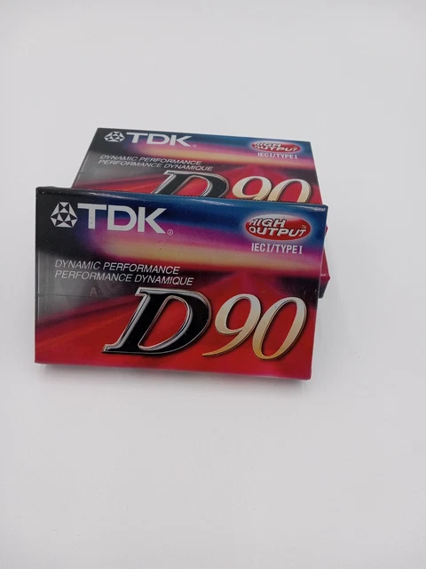 TDK D90 STANDARD Audio Cassette 4 pack $14.99 - PicClick
