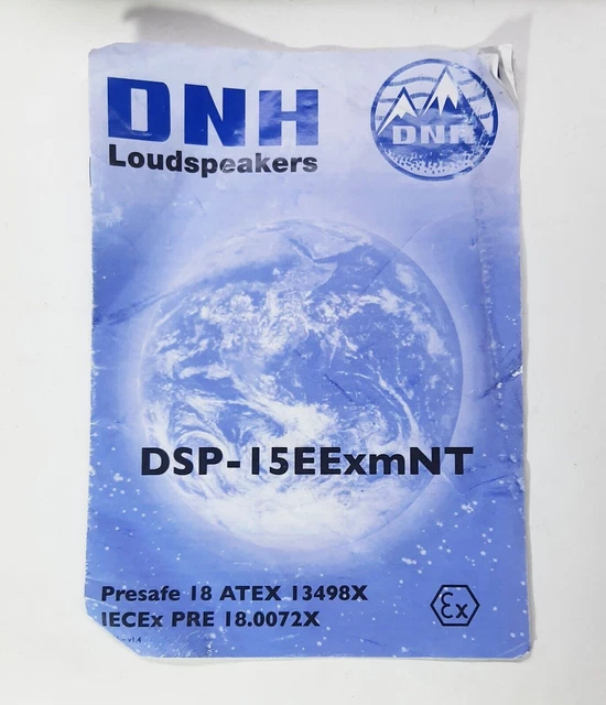 DNH DSP-15EEXMNT LOUDSPEAKER Horn, 25W, 8 ohms, black, IP66/67, - NEW LOOSE £191.59 - PicClick UK