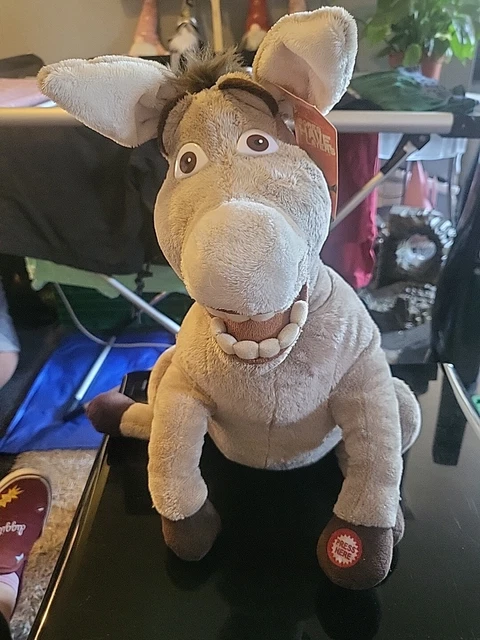 VINTAGE LARGE TALKING Donkey From Shrek £25.00 - PicClick UK