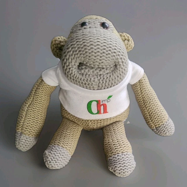 PG TIPS MONKEY / CHimp - Hand made Knitted Monkey - Tea Bags - 6" - VGC £6.99 - PicClick UK