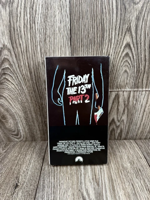 FRIDAY THE 13TH Part 2 (VHS, 1994) Amy Steel, John Furey, Adrienne King ...