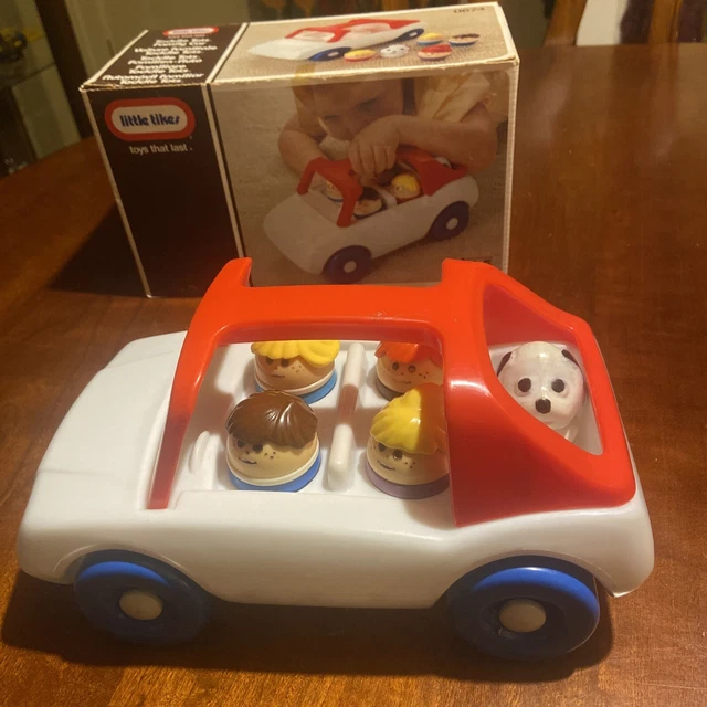 LITTLE TIKES TODDLE tots family car 0674 £27.50 - PicClick UK