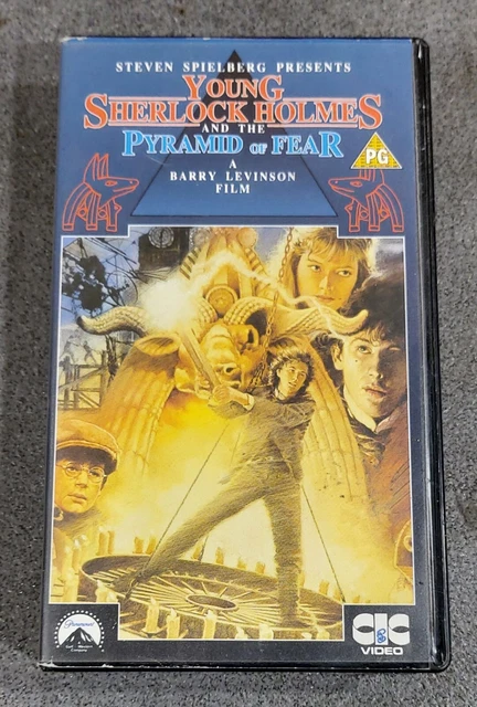 YOUNG SHERLOCK HOLMES And The Pyramid Of Fear VHS Video Tape Cassette ...