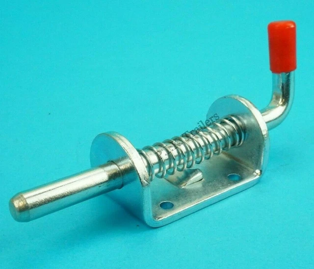 HEAVY DUTY 180MM 12mm dia. Spring Loaded Shoot Bolts - Gate Door Stable ...